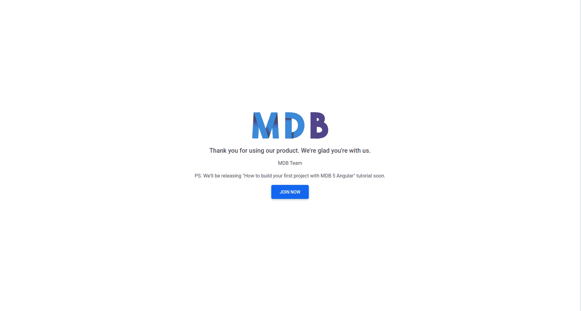 Premier Pas Sur L Utilisation De Mdbootstrap Angular Intsallation Smart Tech Mg